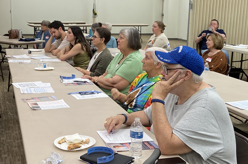 July meeting brings lots of new faces